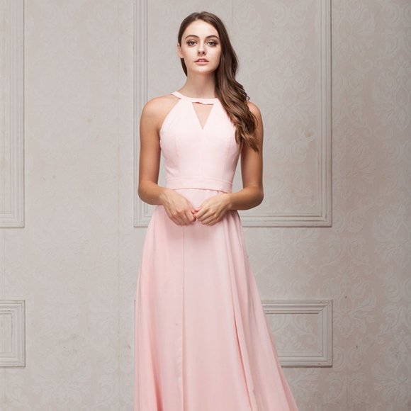 Amelia Couture | Dresses | Halter Neck Aline Shape Prom Dress Ac826 ...